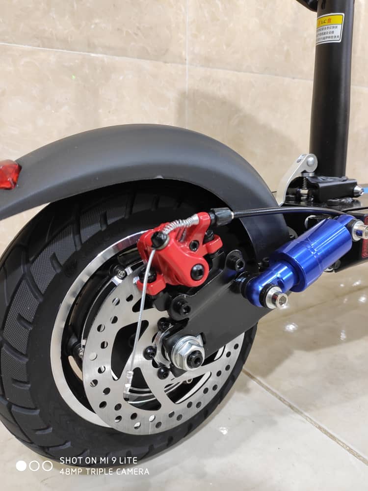 اسکوتر برقی تاشو ASTER مدل E10 _t13 pro سال ۲۰۲۴ موتور ۲۰۰۰ وات رنگ آبی | فروشگاه دوچرخه جنوب